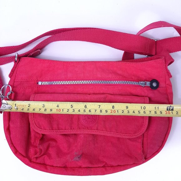 Kipling | Bags | Kipling Syro Travel Shoulder Crossbody Pink Canvas ...